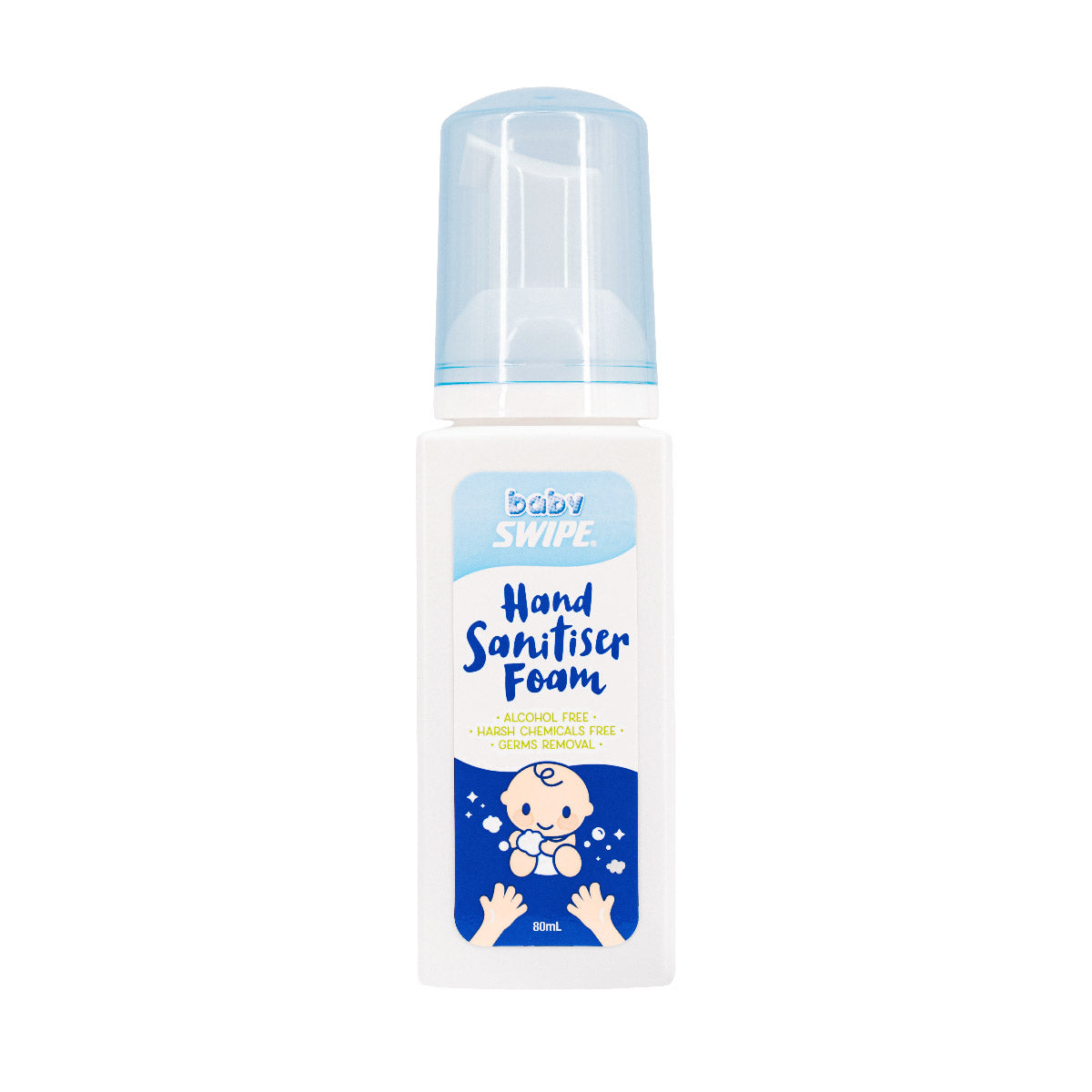 『Baby Swipe』嬰兒消毒搓手泡泡 80ML